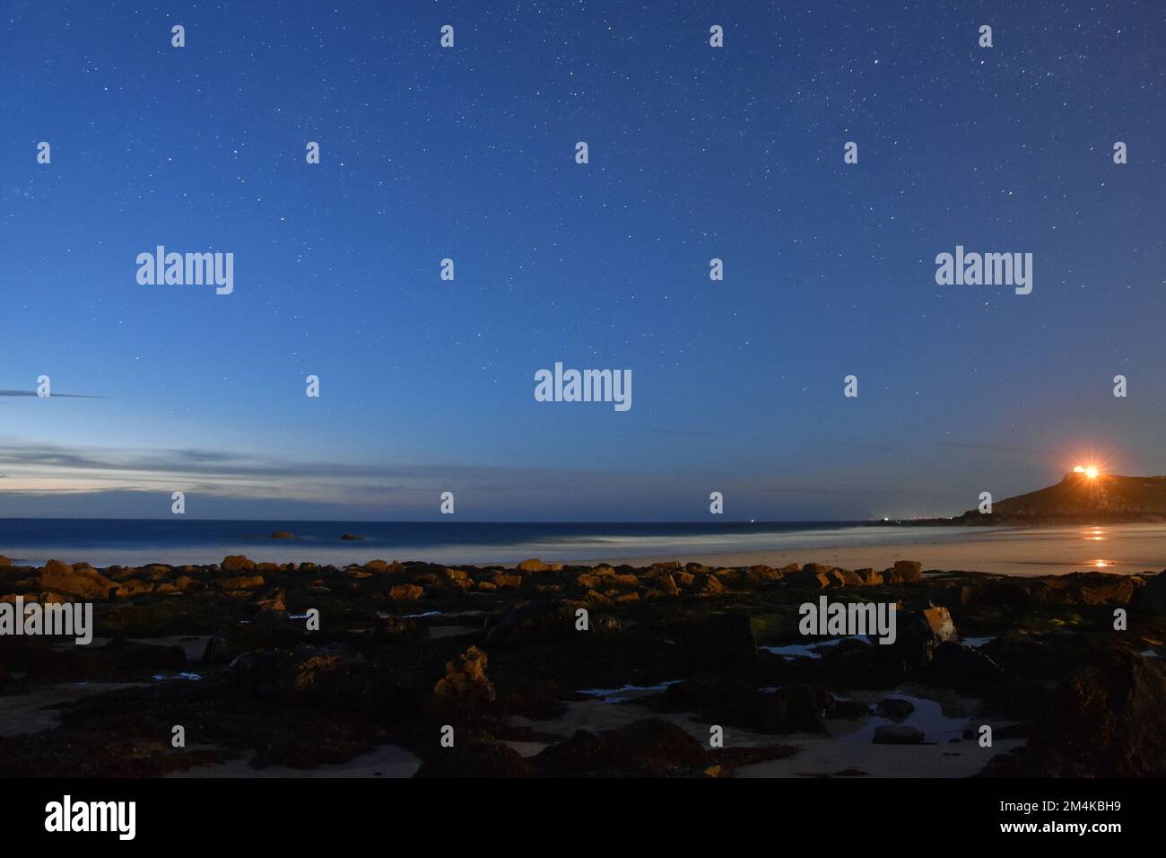 Porthmeor Beach stars Stock Photo - Alamy