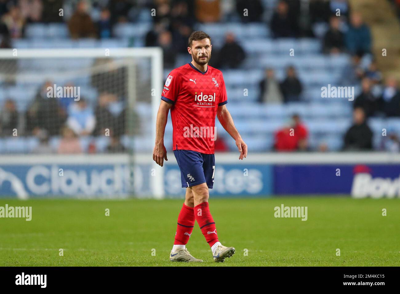 Erik Pieters #15 of West Bromwich Albion during the Sky Bet ...
