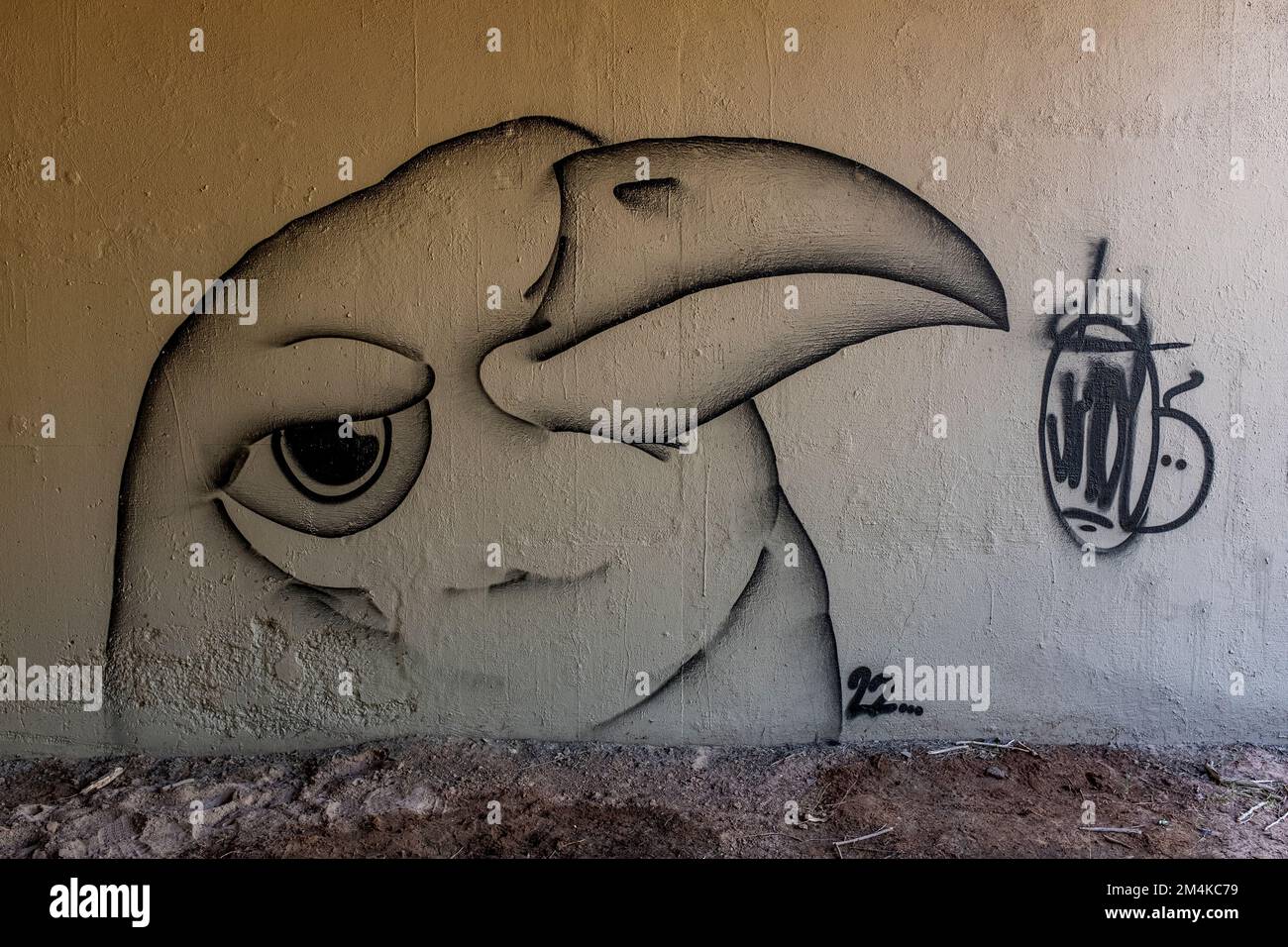 graffiti under Central Avenue (a.k.a. Route 66) through Albuquerque ...