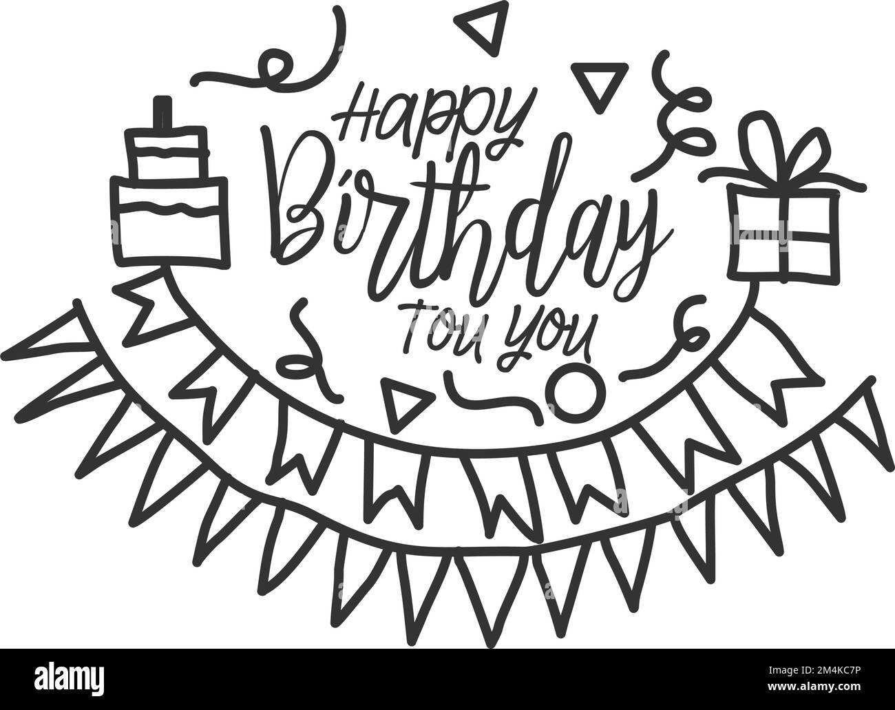 Happy birthday celebration greeting vector background design Vector ... Happy birthday celebration greeting vector background design Vector ...