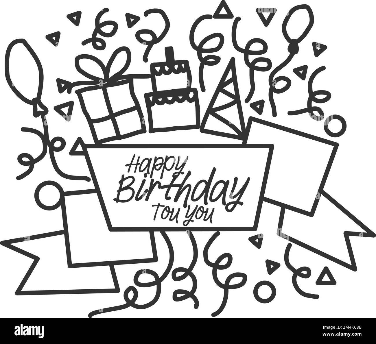 Happy birthday celebration greeting vector background design Vector ... Happy birthday celebration greeting vector background design Vector ...