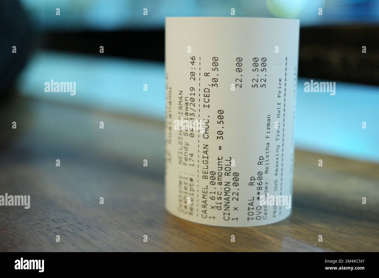 The wooden invoice hi-res stock photography and images - Alamy