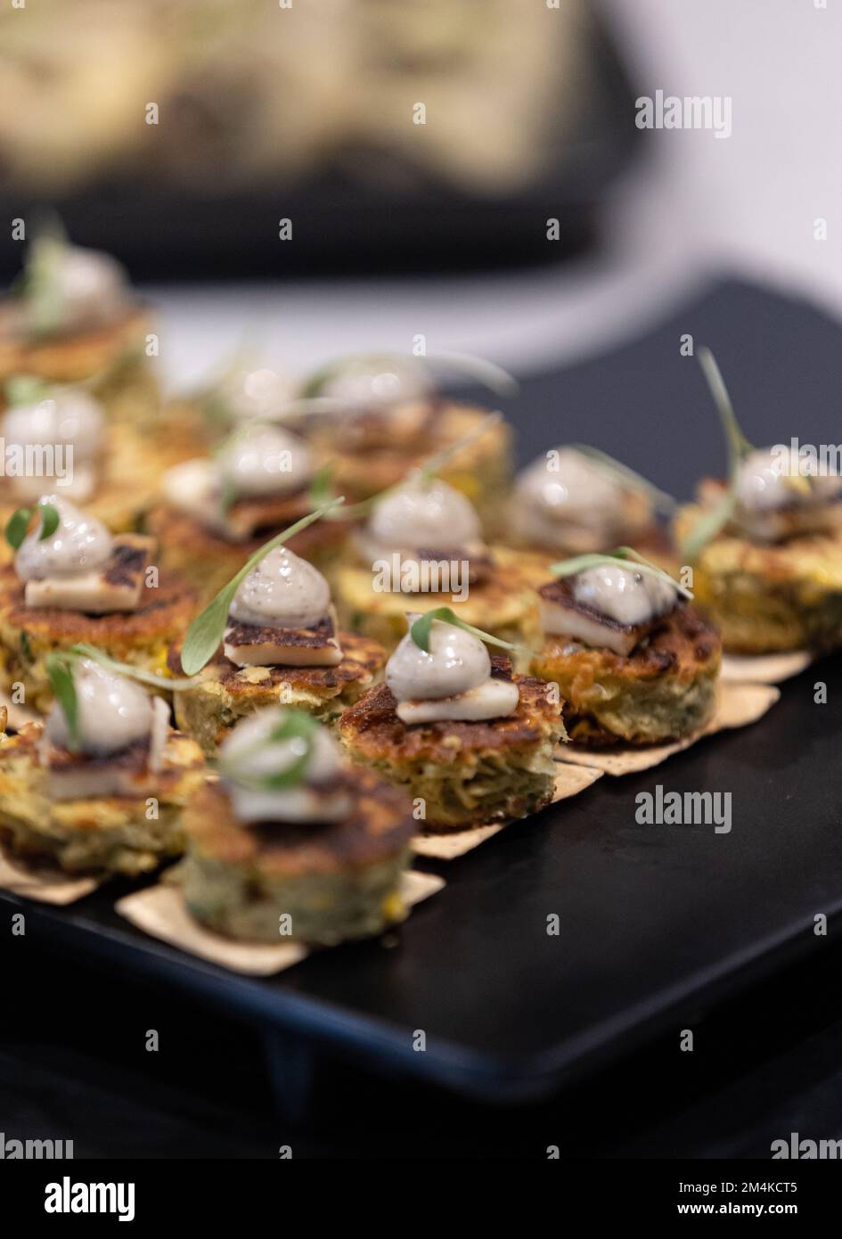 Canapes party finger food hi-res stock photography and images - Alamy