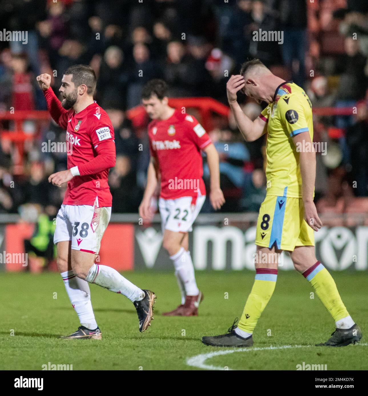 Wrexham, Wrexham County Borough, Wales. 21st December 2022. Wrexham's ...
