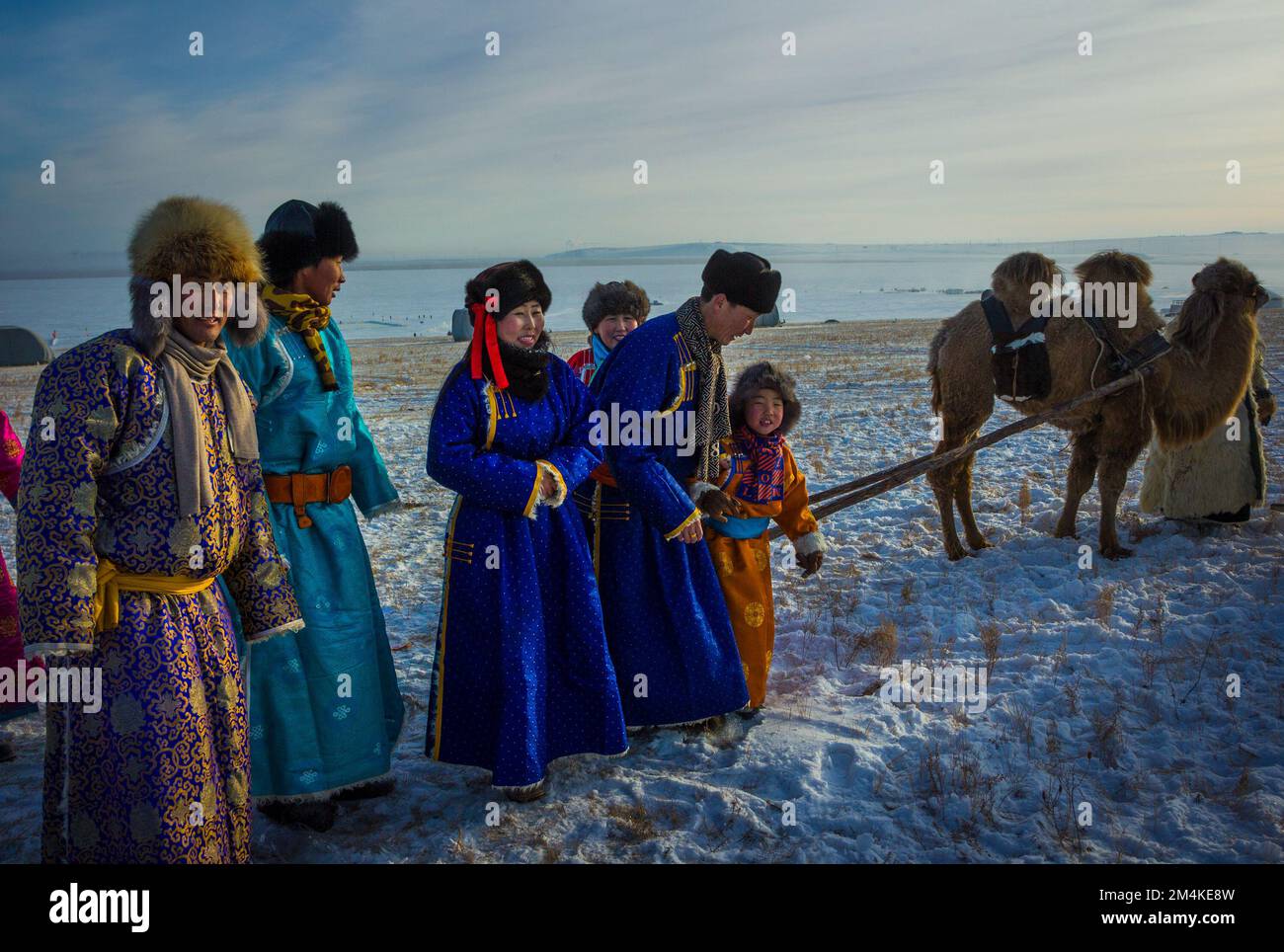 (FILE) A view of the life of Buryats, an ancient Mongolian tribe, in ...