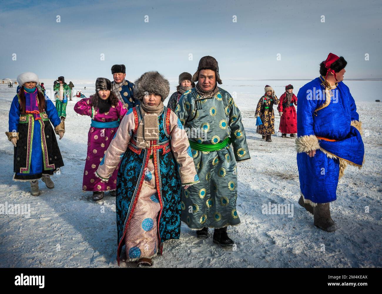 (FILE) A view of the life of Buryats, an ancient Mongolian tribe, in ...