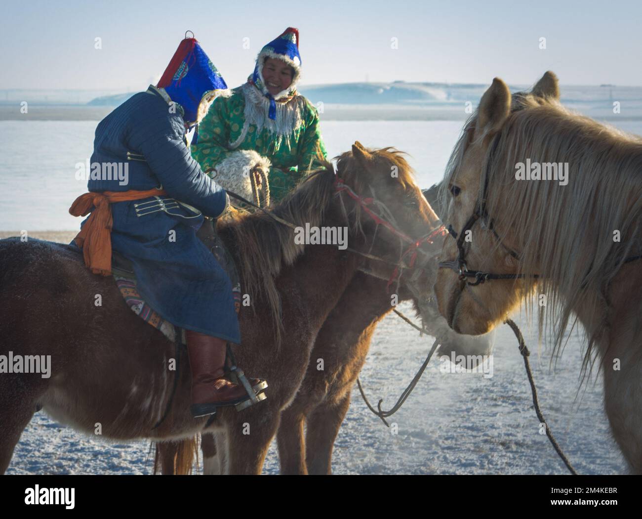 (FILE) A view of the life of Buryats, an ancient Mongolian tribe, in ...