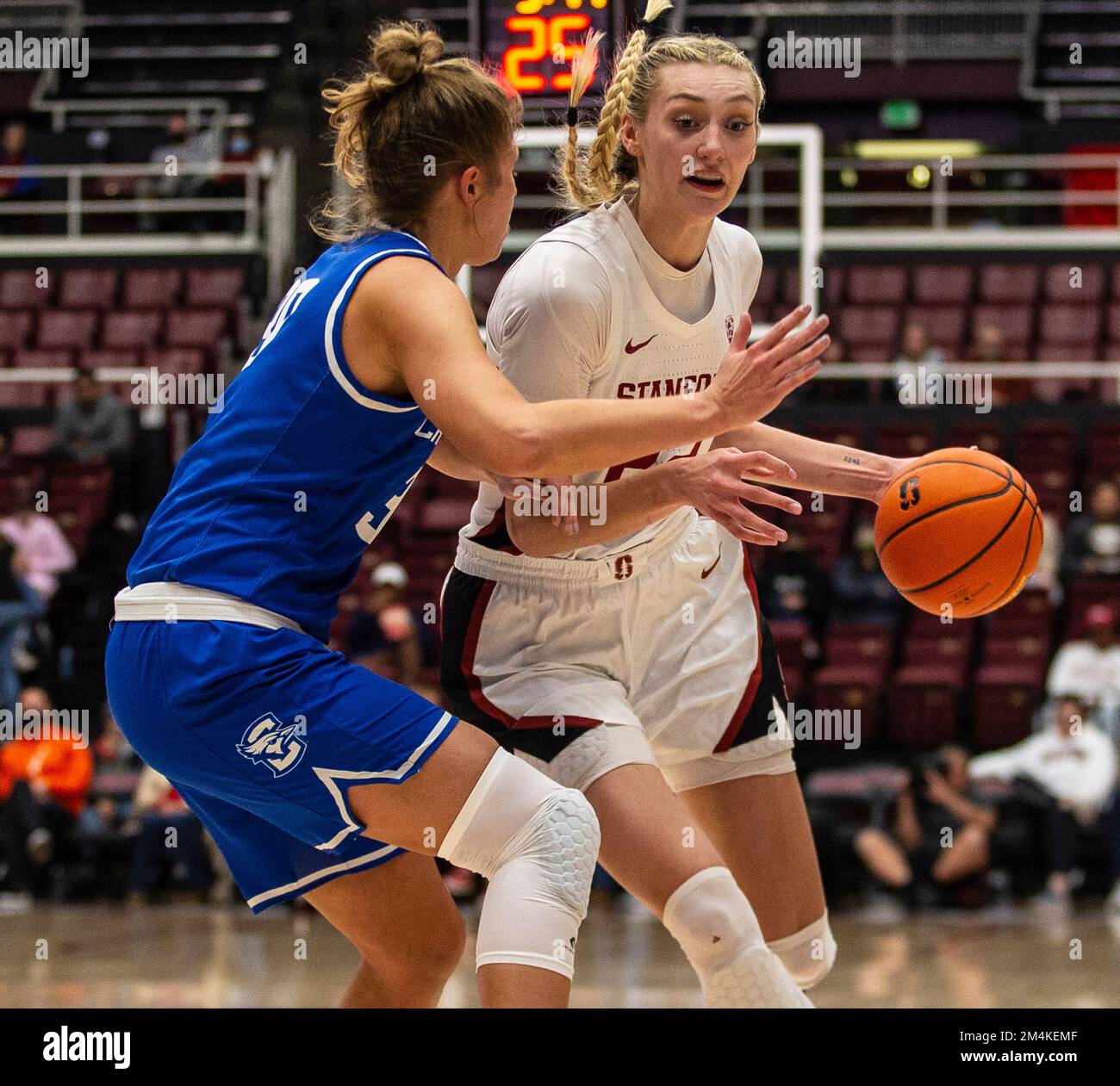 Palo Alto CA, USA. 20th Dec, 2022. A. Stanford forward Cameron Brink ...