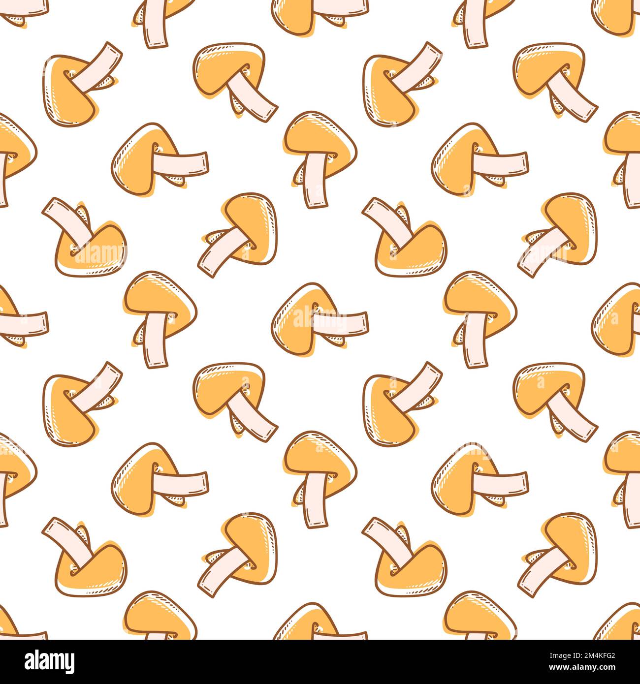 Chinese fortune cookies vector illustration. Chinese New year dessert ...