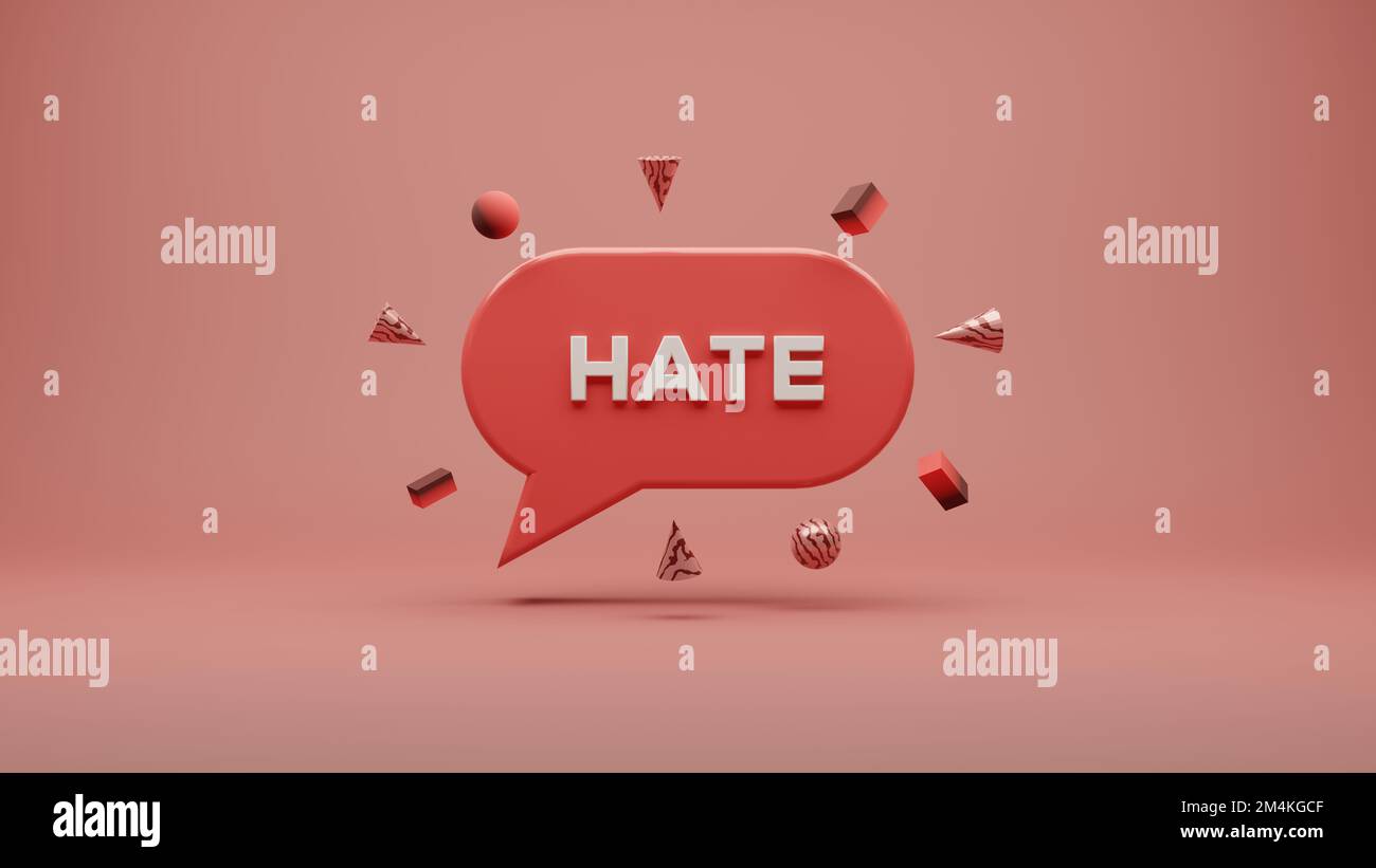 Hate status chat frame design for massage, Sad status for social media ...