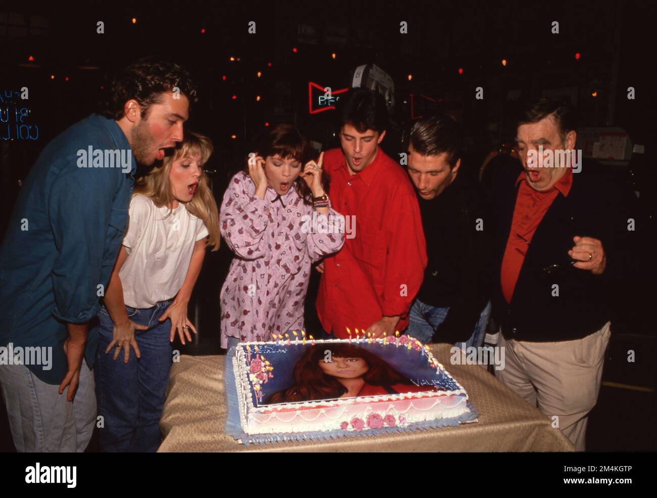 Valerie Bertinelli celebrates her 30th Birthday with the Cast Of ...