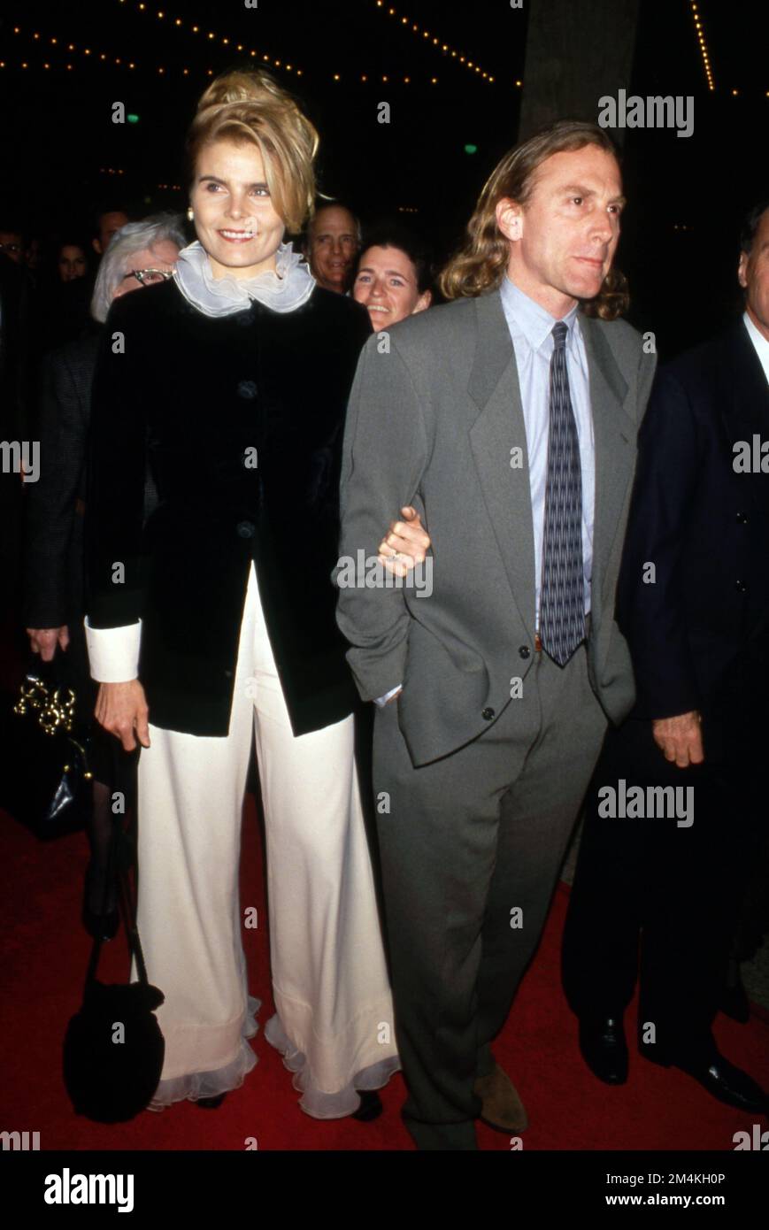 Mariel Hemingway and Stephen Crisman at the Sunset Boulevard Premiere ...