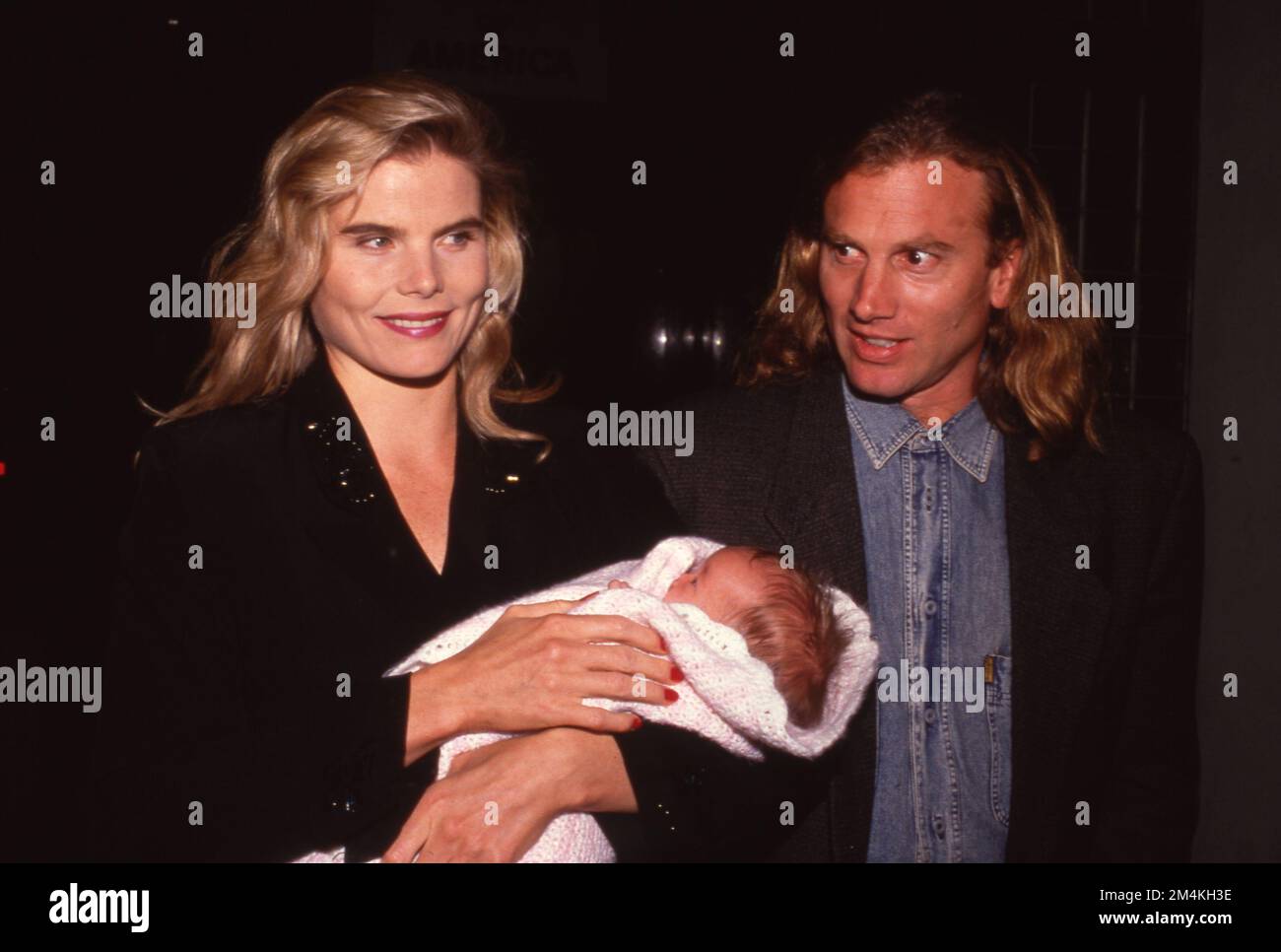 Mariel Hemingway husband Stephen Crisman and daughter Langley Crisma at ...