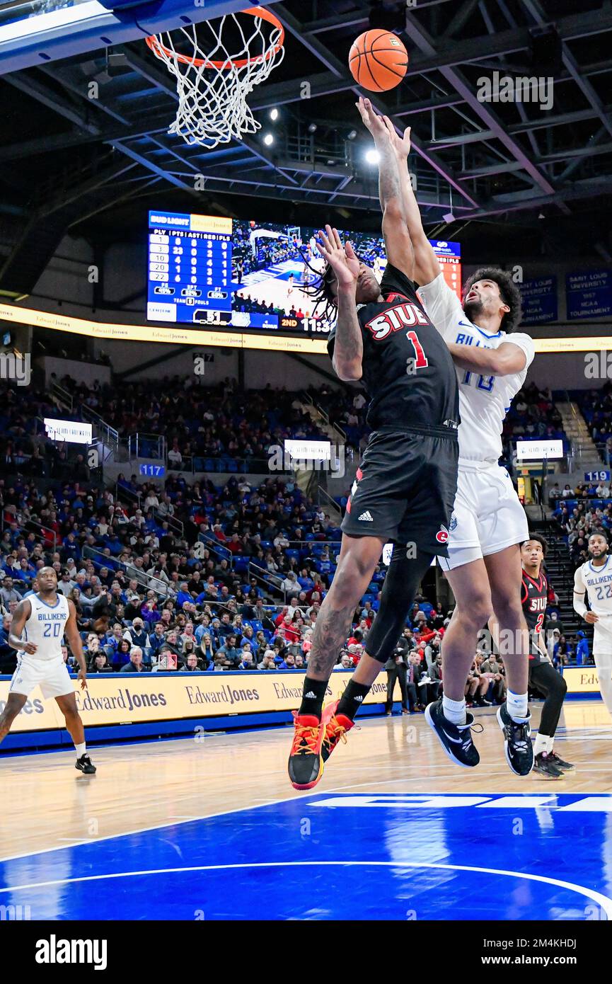 DECEMBER 21, 2022: Saint Louis Billikens forward Jake Forrester (10 ...