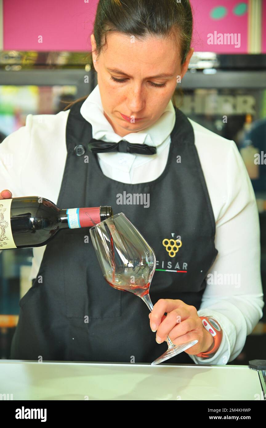 Female steward hi-res stock photography and images - Alamy