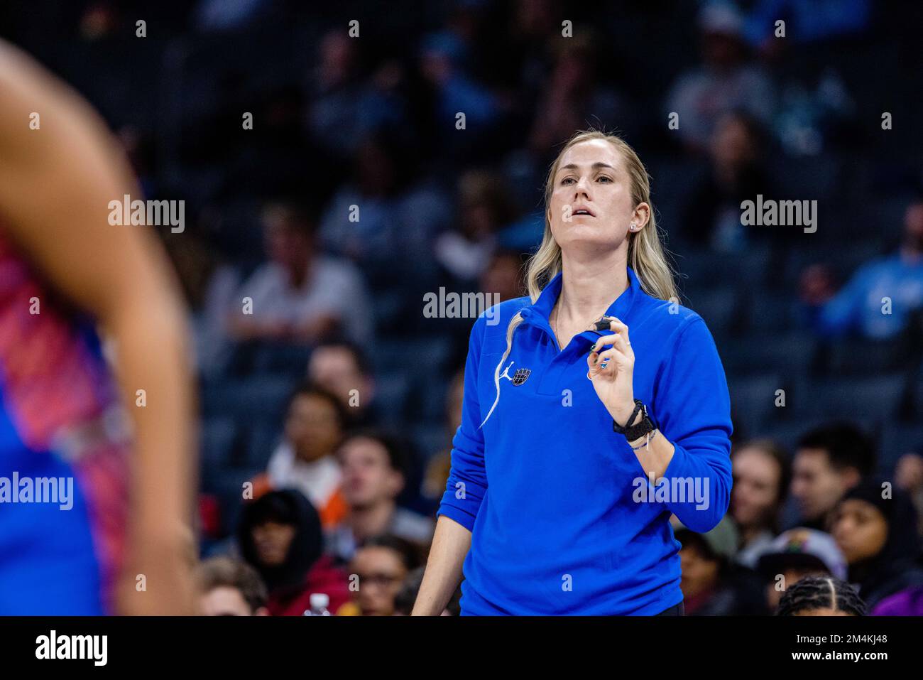 Charlotte, NC, USA. 21st Dec, 2022. Florida Gators head coach Kelly Rae ...