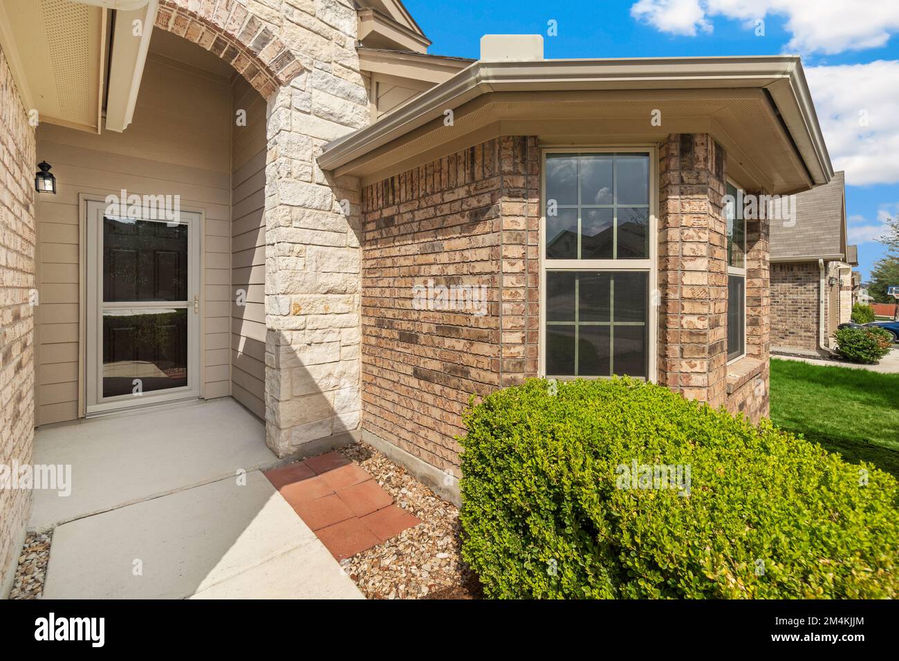 the front view of a home Stock Photo - Alamy