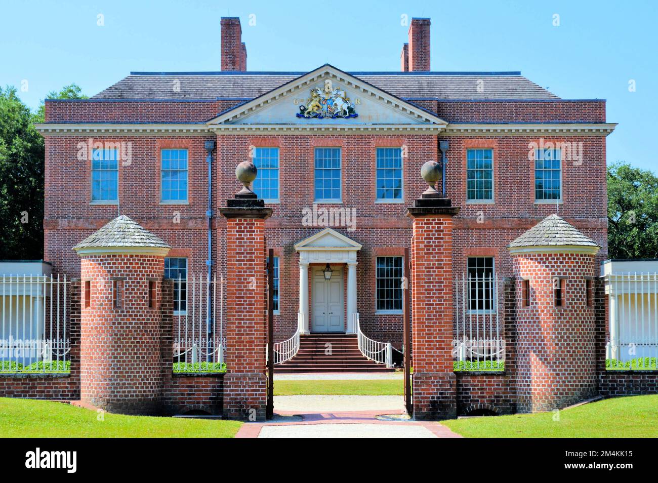 The Tryon Palace in New Bern, North Carolina Stock Photo - Alamy