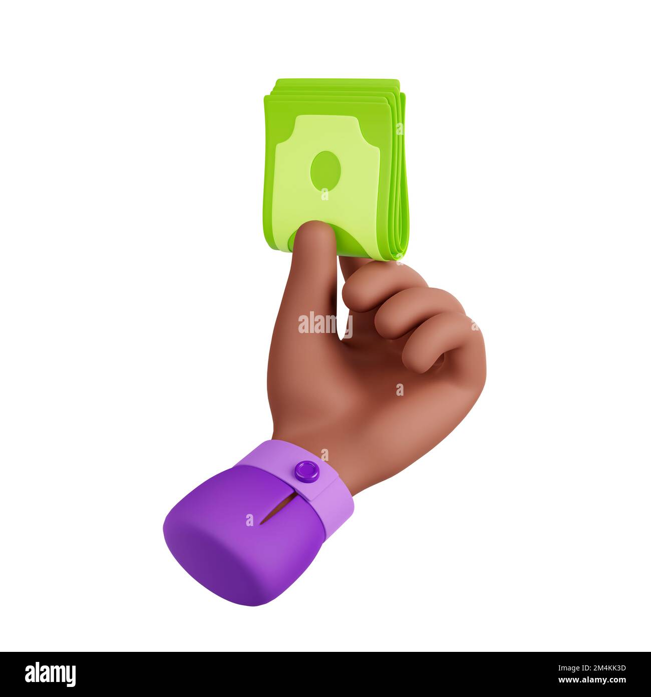 Hand hold money, folded bank cash. Concept of finance, business deal ...