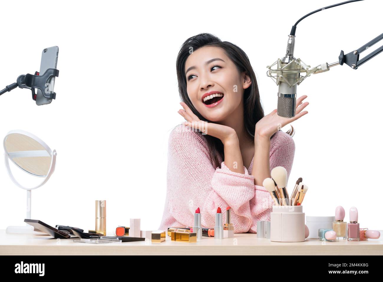 The young woman live Stock Photo - Alamy