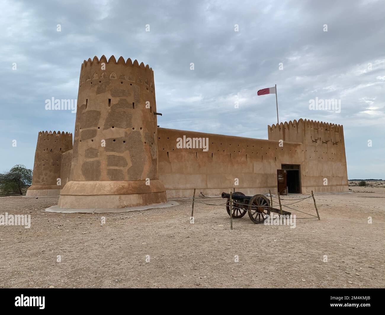 The Al Zubara in Doha, Qatar Stock Photo - Alamy