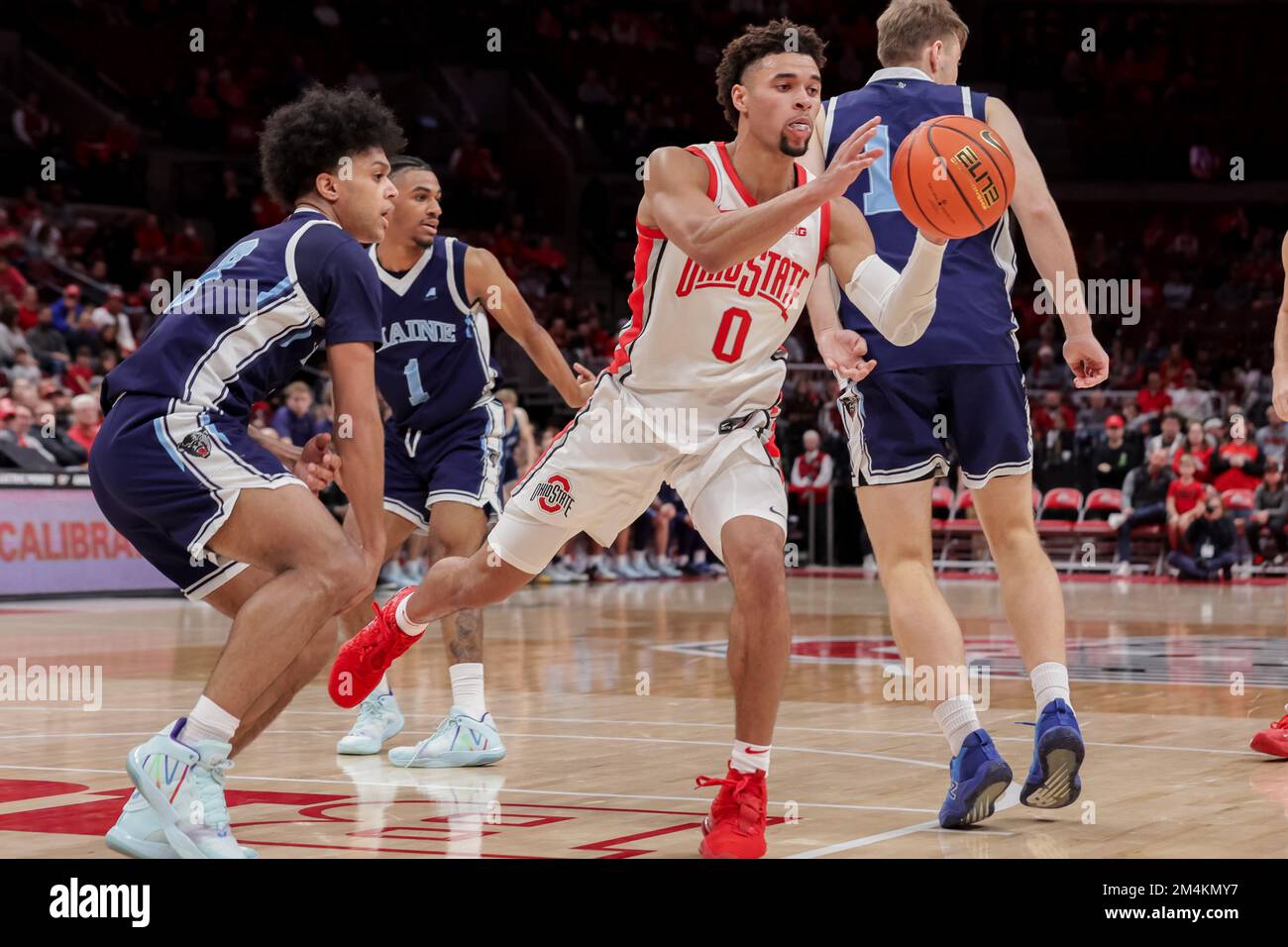 Columbus, Ohio, USA. 21st Dec, 2022. Ohio State Buckeyes guard Tanner ...
