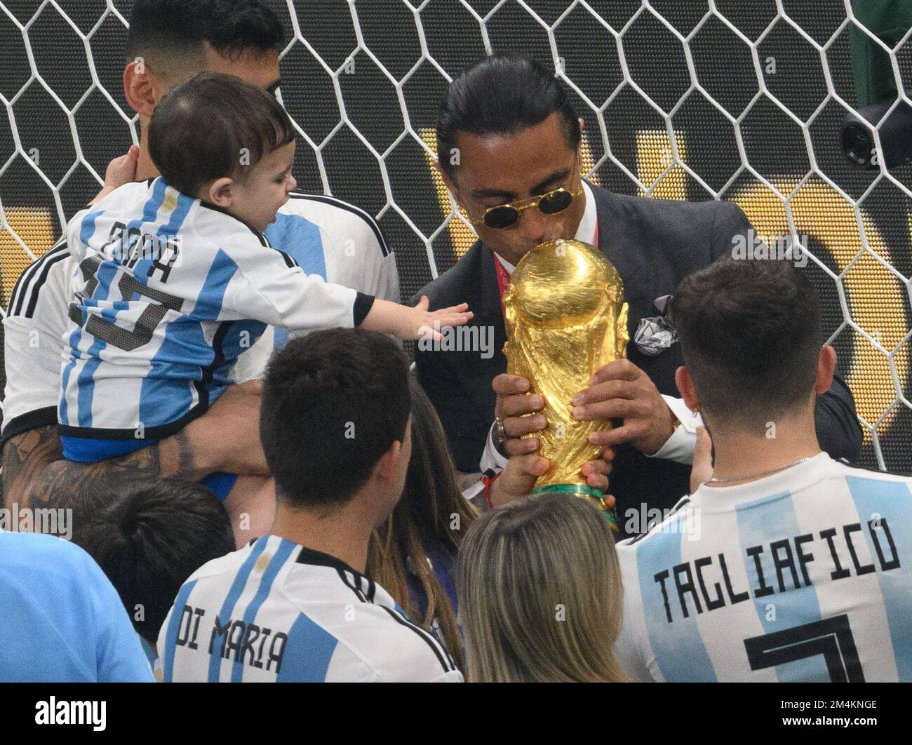 Lusail, Qatar. 18th Dec, 2022. Soccer, World Cup, Argentina - France ...