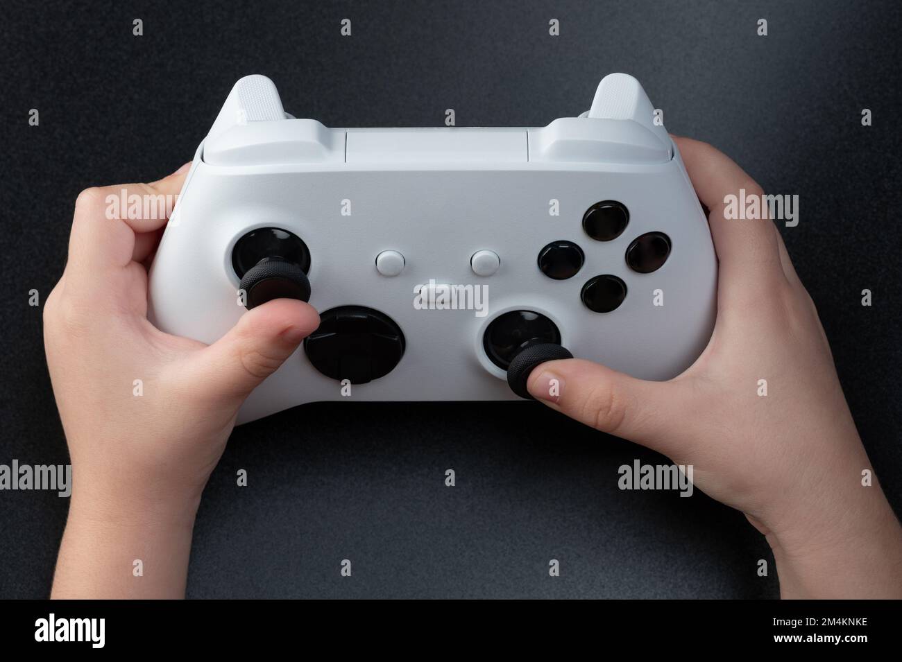 Black kid gamer hi-res stock photography and images - Alamy