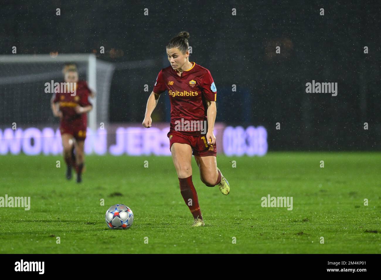 Emilie Bosshard Haavi of A.S. Roma during the fifth day of the group ...