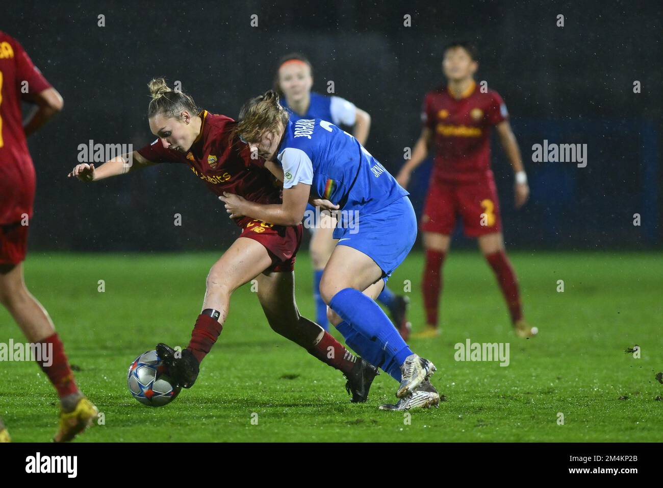 Giada Greggi of AS Roma Women during the fifth day of the group stage ...