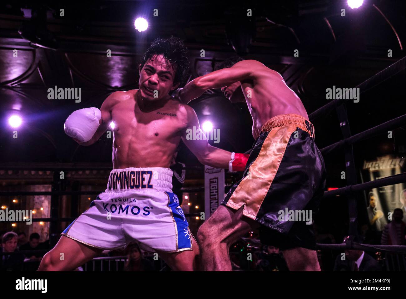 New York, NY, USA. 21st Dec, 2022. Action between Andy Dominguez of the ...
