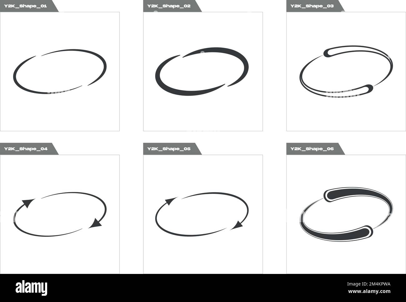 Vector Graphic Assets Set. Extraordinary Graphic Assets. Modern ...