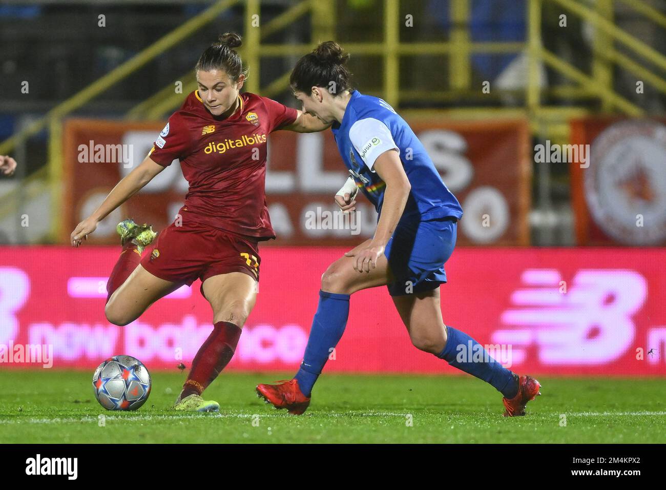 Emilie Bosshard Haavi of A.S. Roma during the fifth day of the group ...