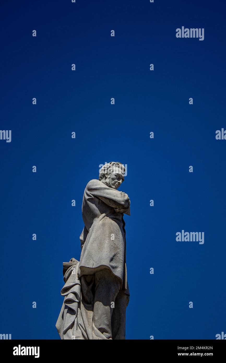 Statue of a Man Stock Photo - Alamy