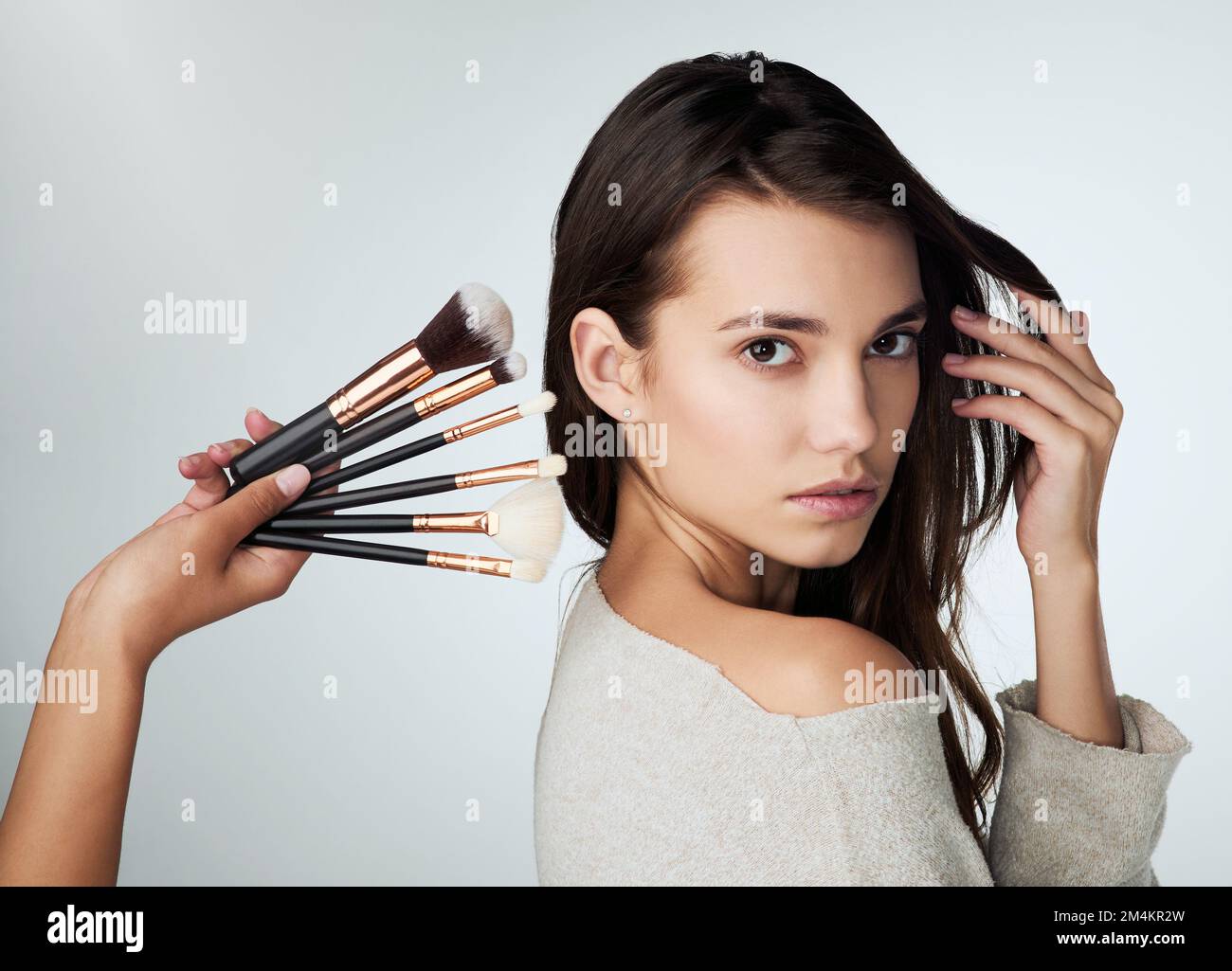 Using right beauty tools hi-res stock photography and images - Alamy