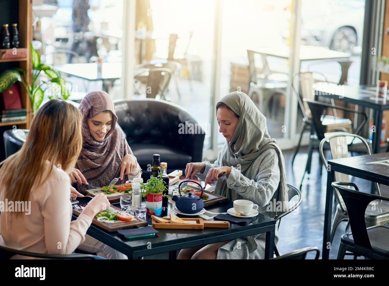 Weekly lunch date withe girls. a group of women getting together for ...
