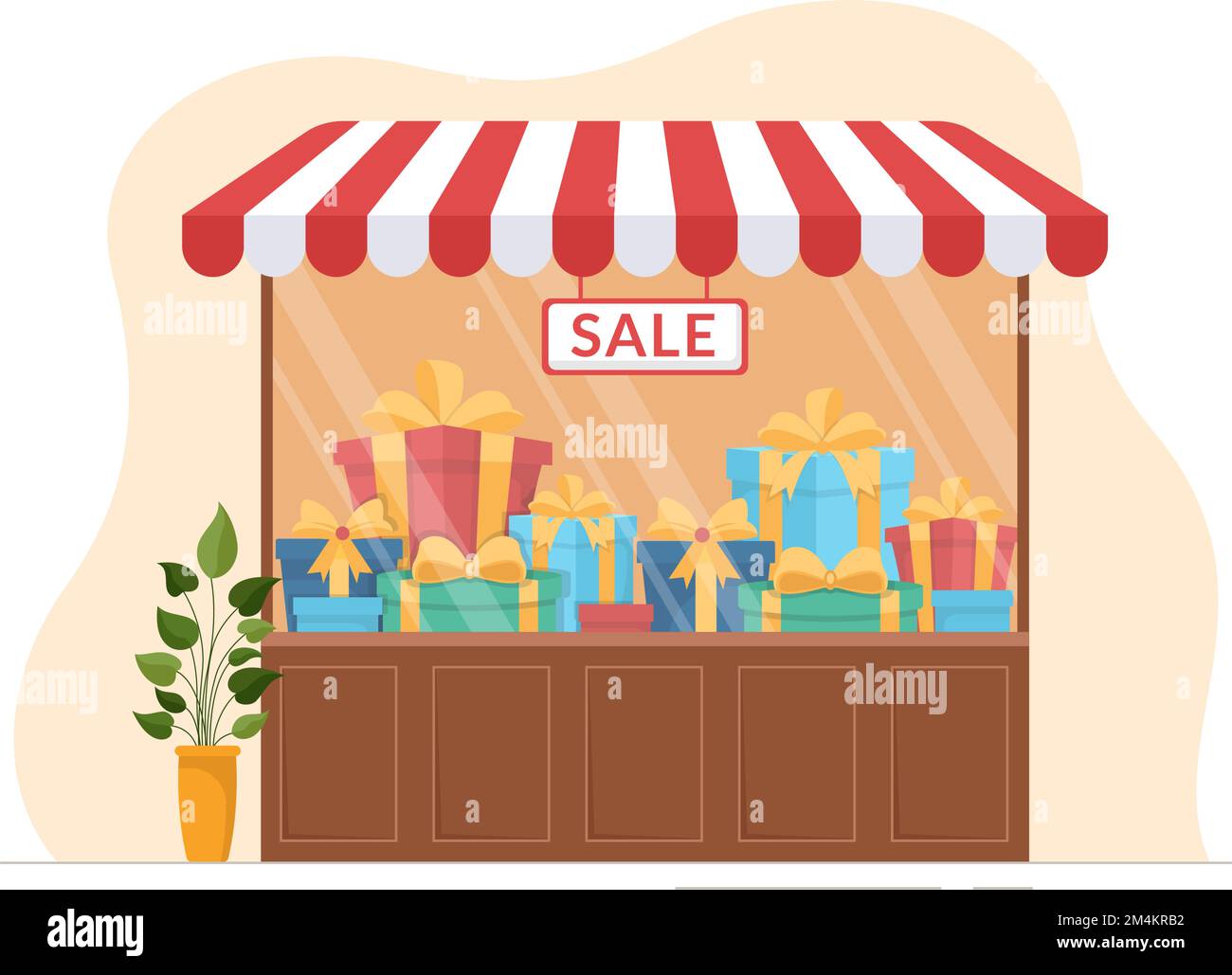 Souvenir Shop with Various the Gifts, Decorative Vases and Jewelry to ...