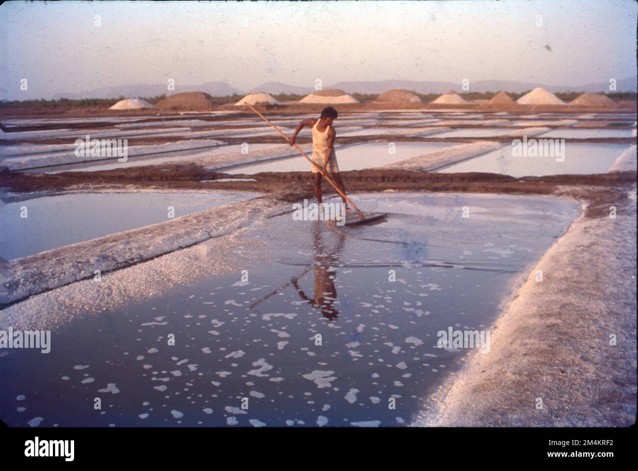 Salt Pan:- an undrained natural depression in which water gathers and ...