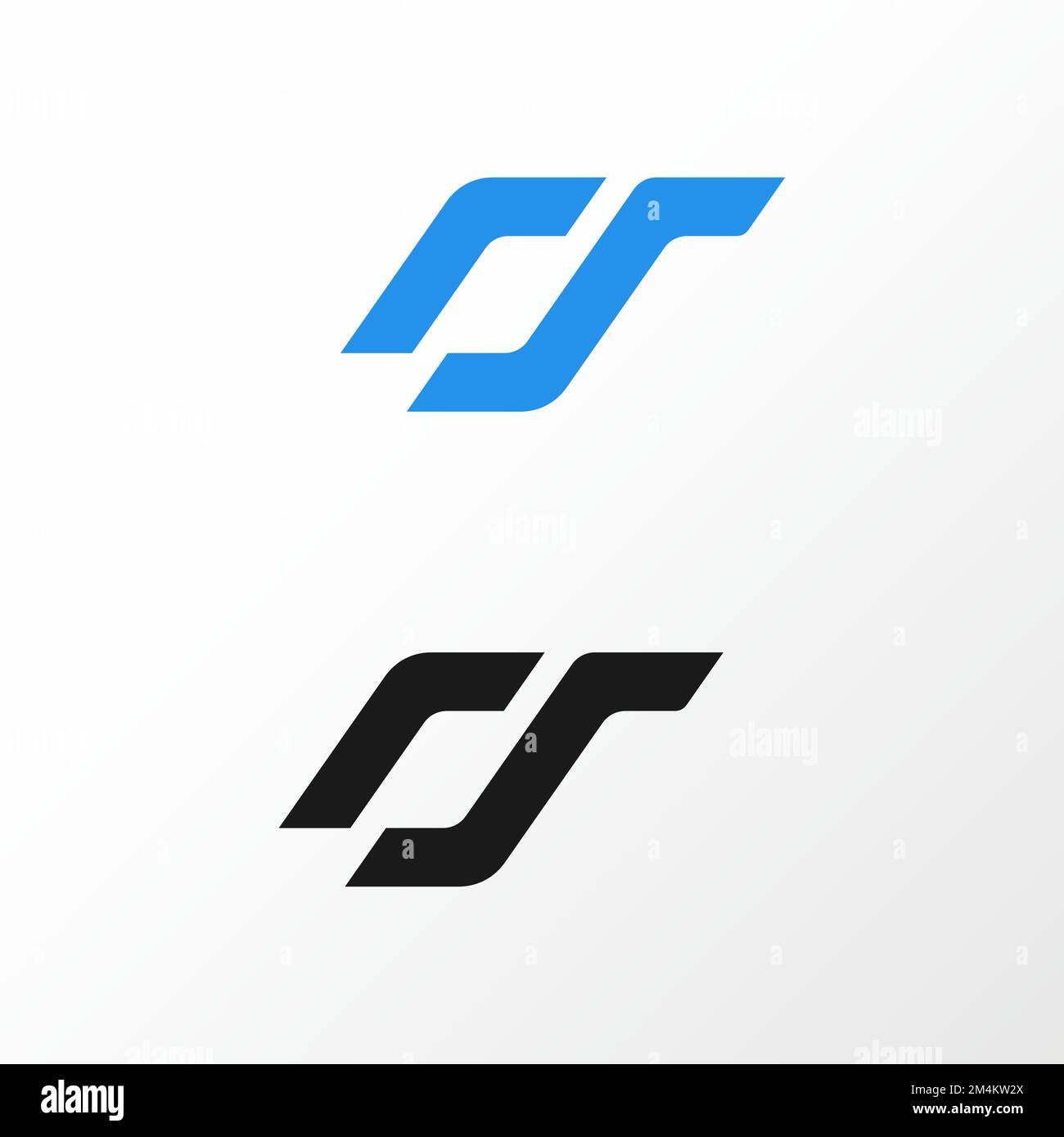 Unique and simple letter or word RS or D font Image graphic icon logo ...