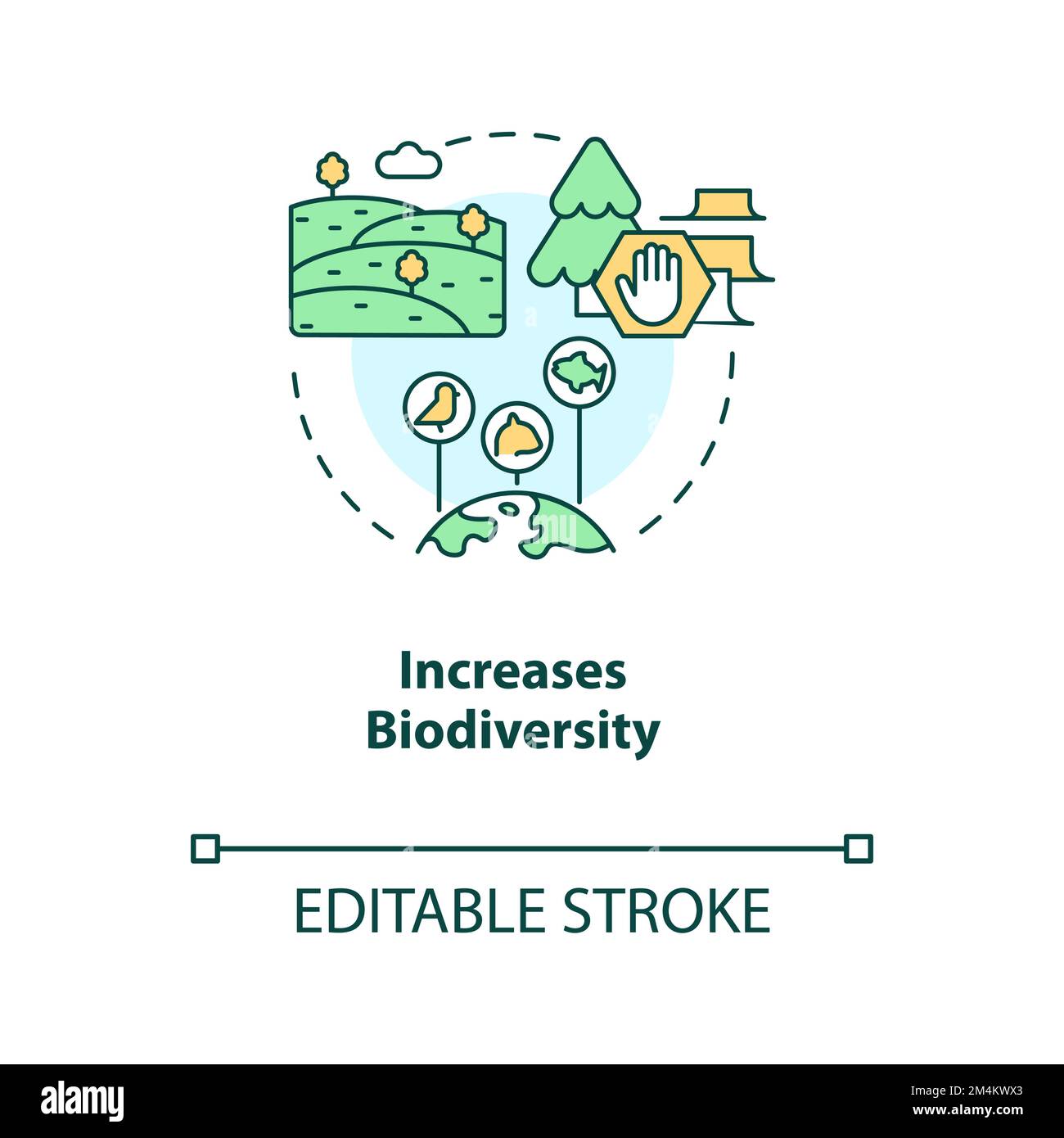 Increase biodiversity concept icon Stock Vector Image & Art - Alamy Increase biodiversity concept icon Stock Vector Image & Art - Alamy