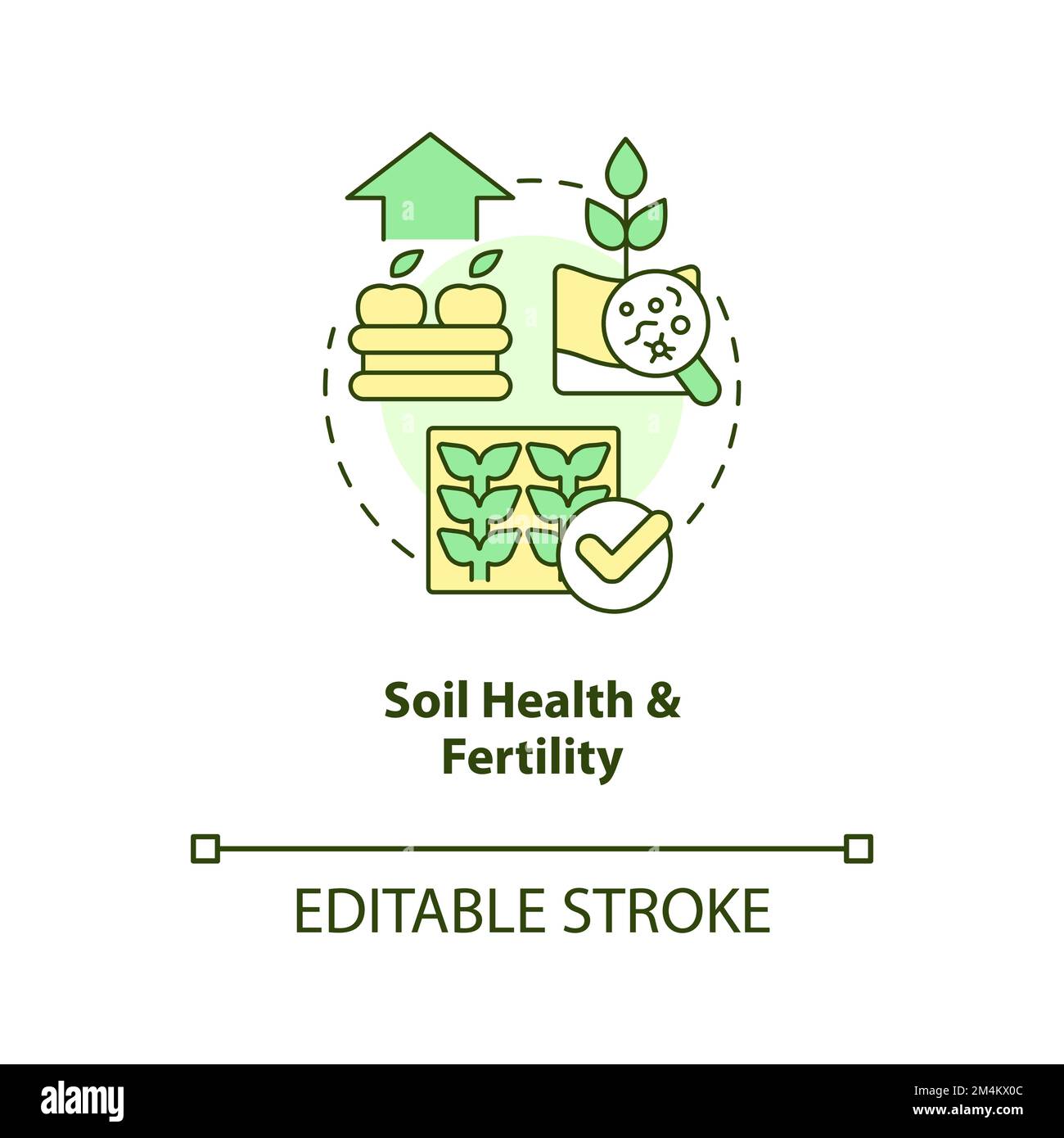 Soil fertility Stock Vector Images - Alamy