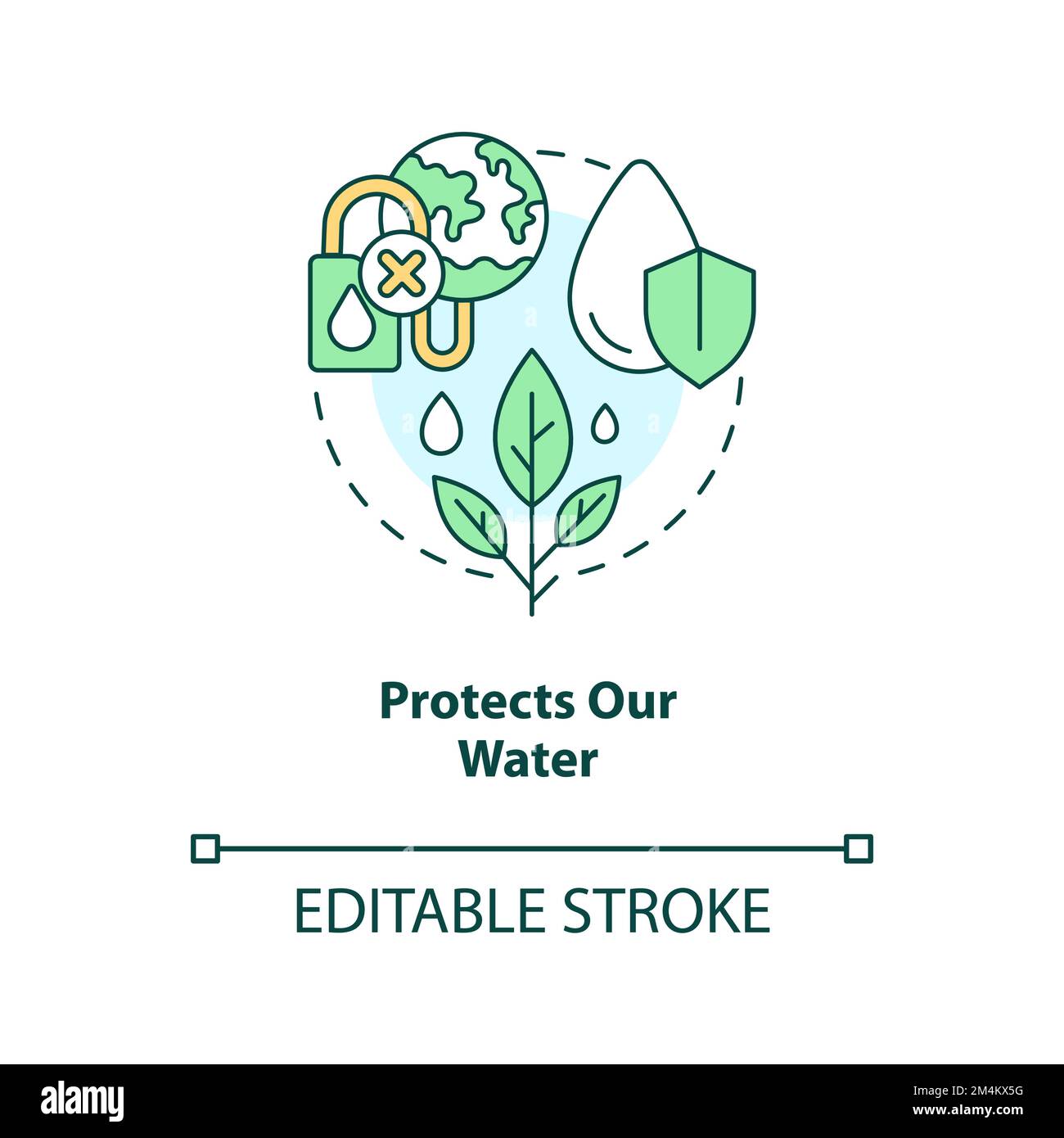 Freshwater protection Stock Vector Images - Alamy