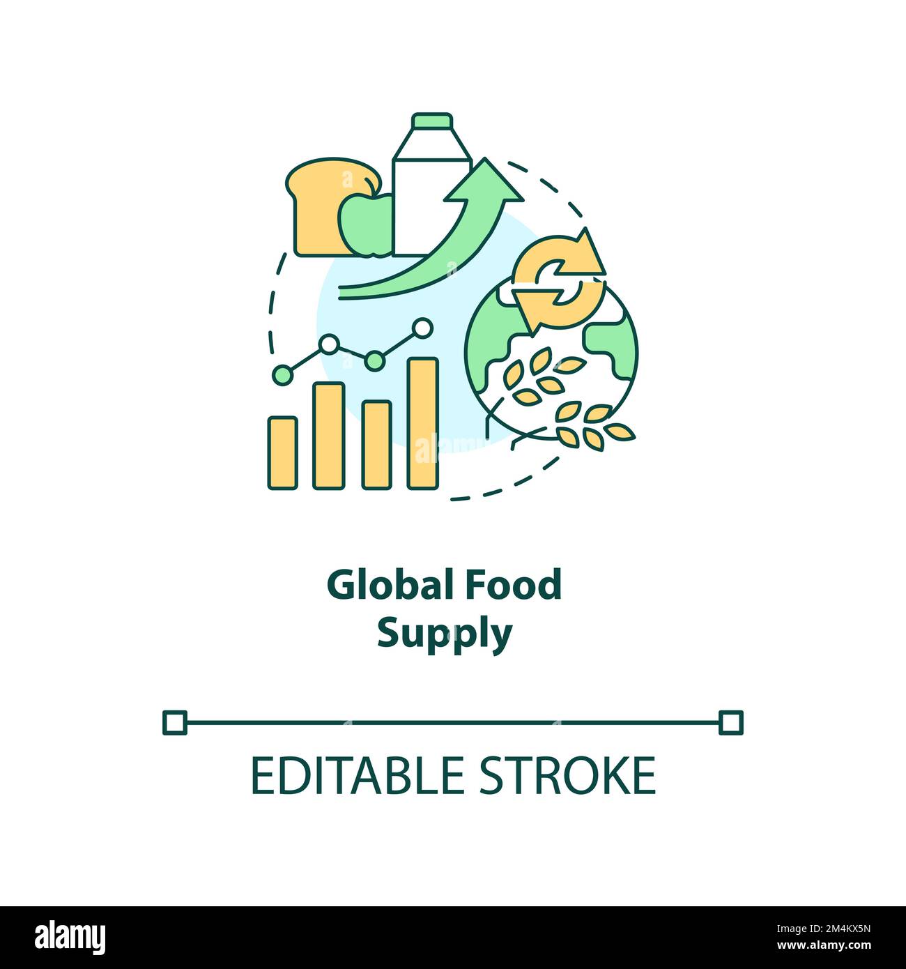 Food supply and demand hi-res stock photography and images - Alamy