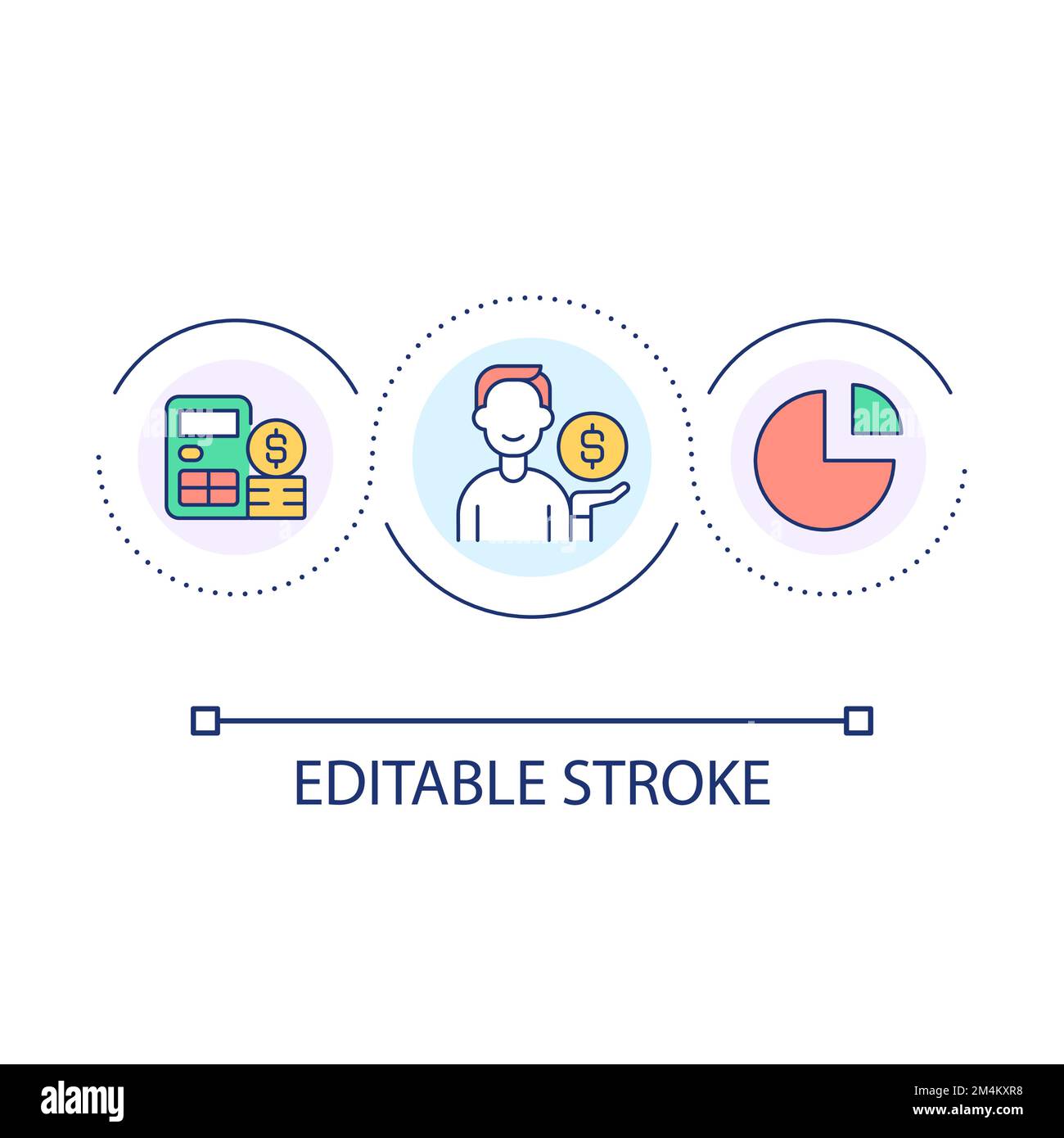 Financial planning personal family Stock Vector Images - Alamy