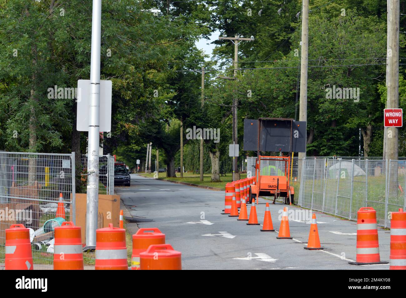 Halifax water construction hi-res stock photography and images - Alamy