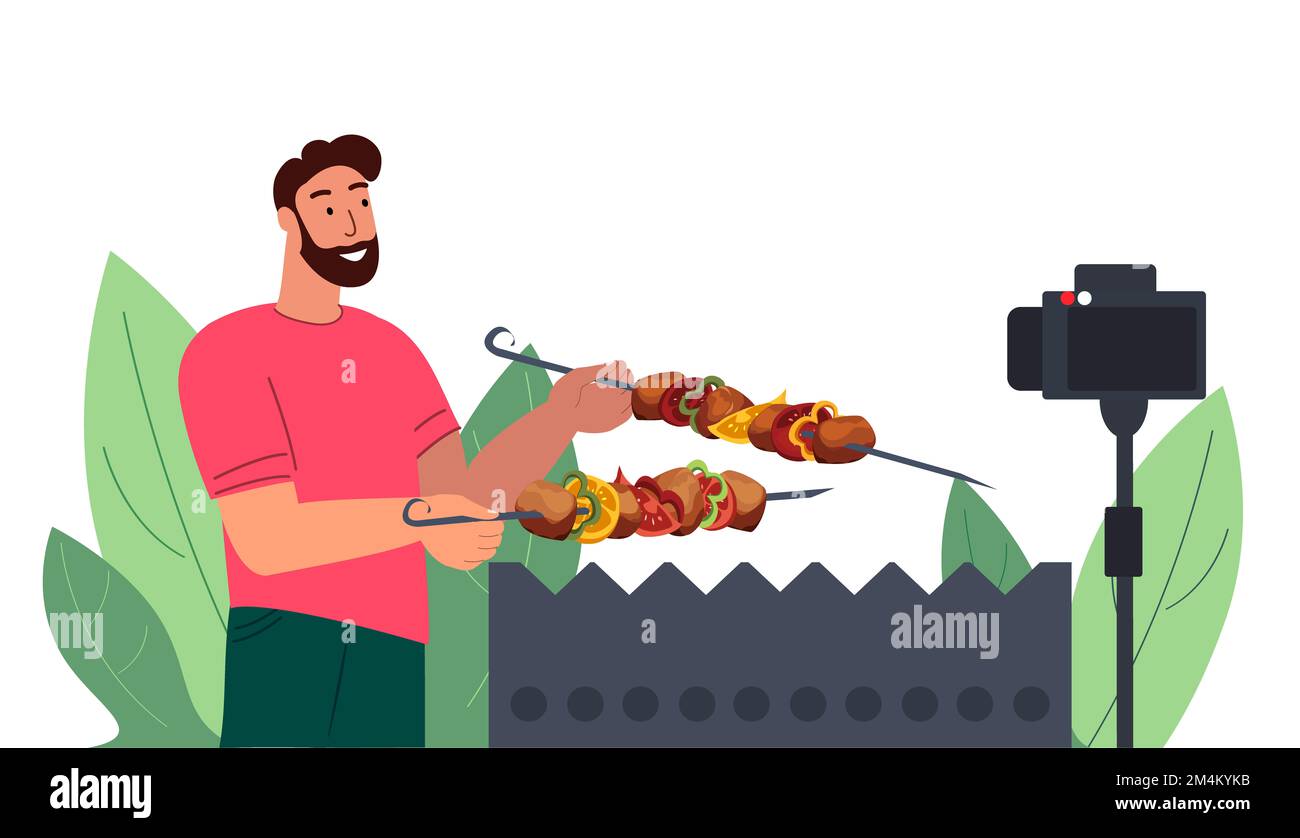 Grilling tutorial hi-res stock photography and images - Alamy