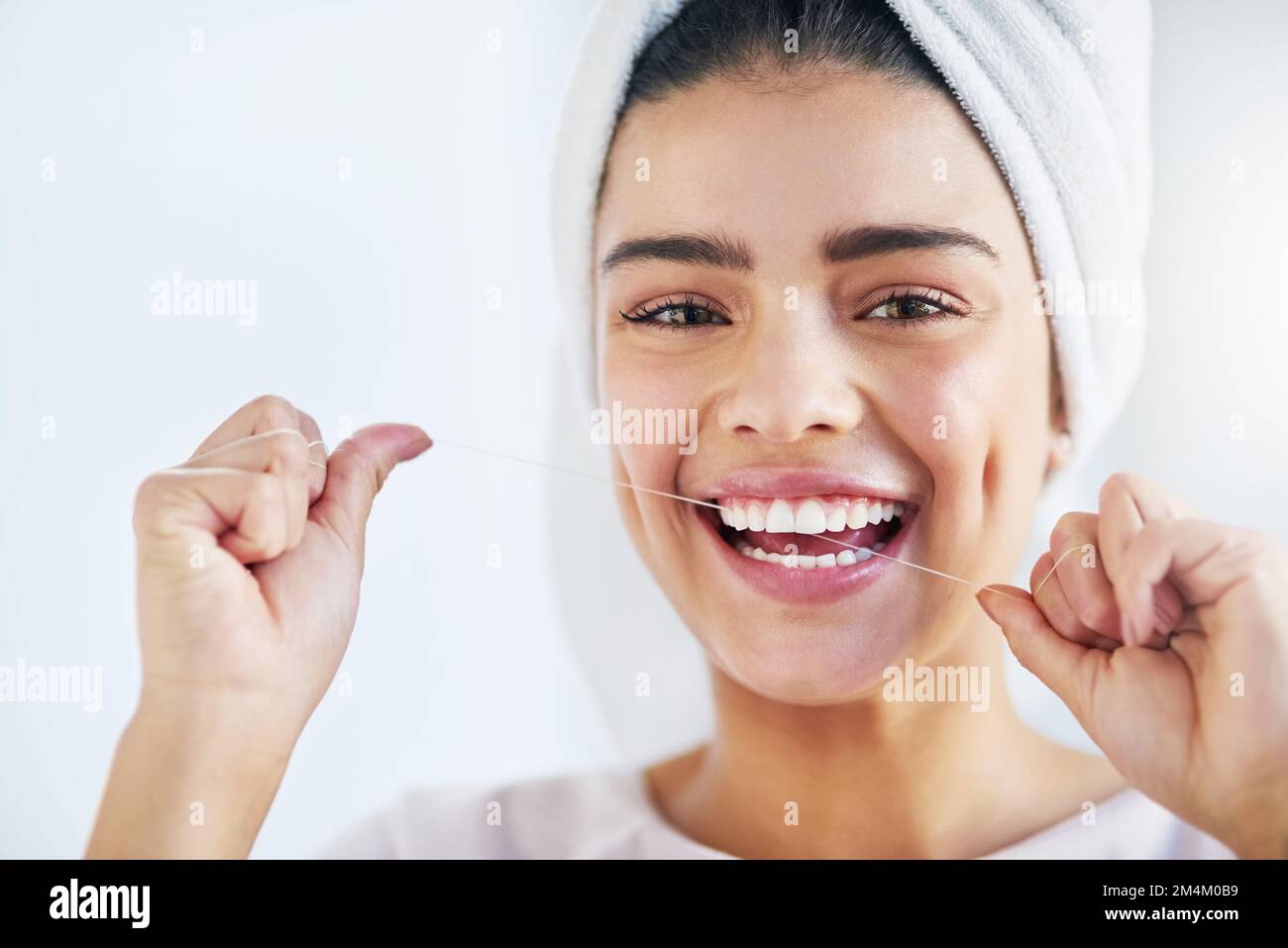 Keep your smile shining bright. Portrait of a beautiful young woman ...