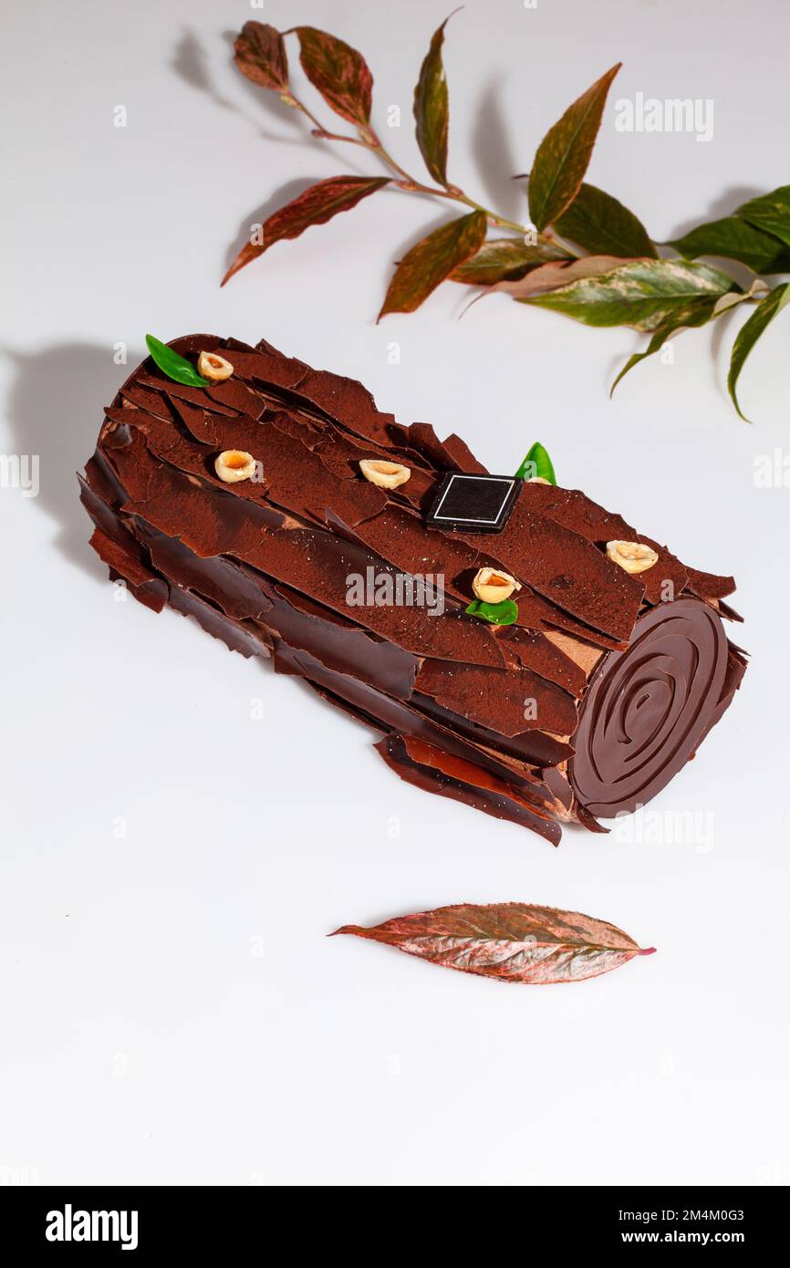 Log in dessert hi-res stock photography and images - Alamy