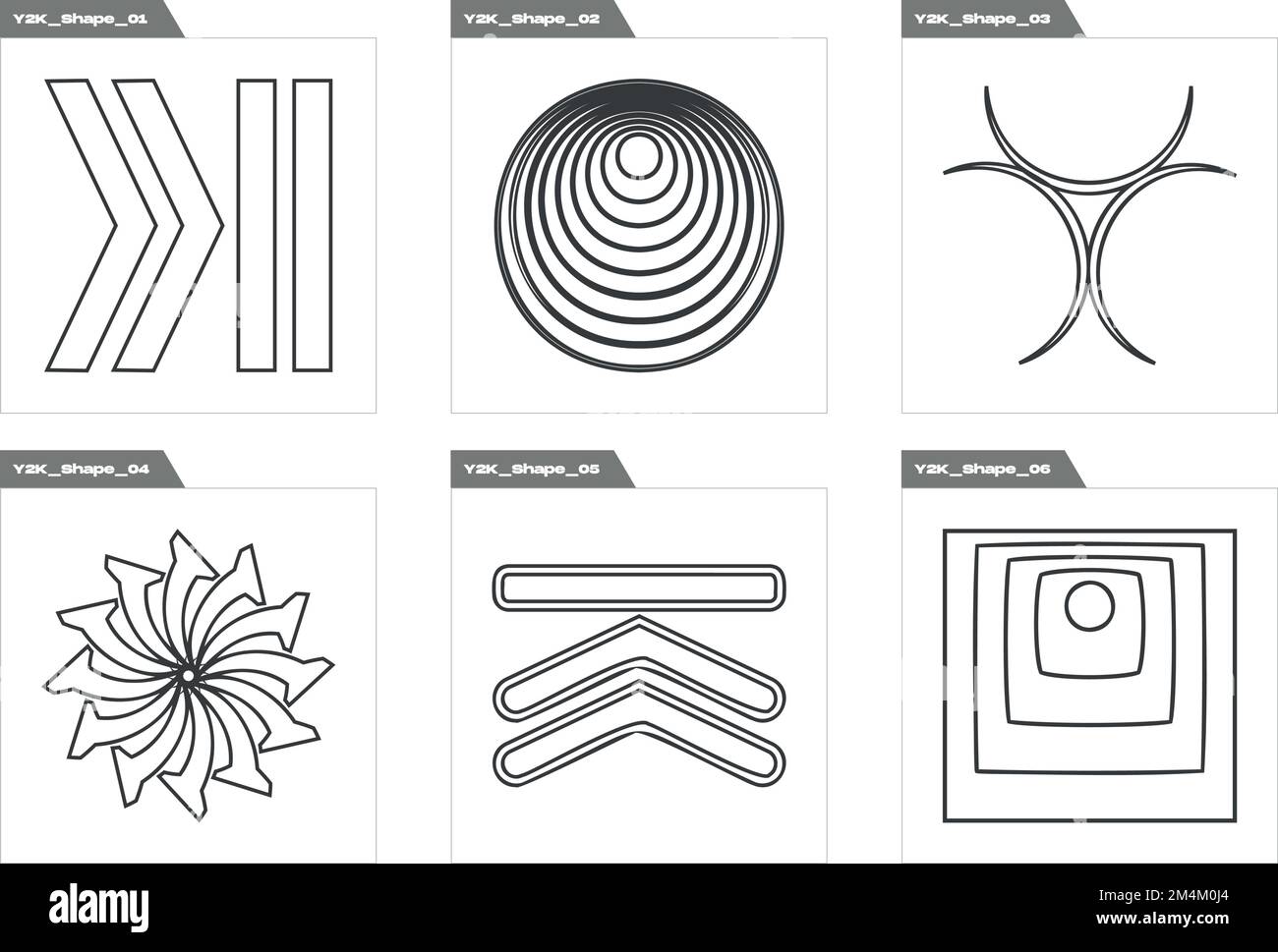 Retro futuristic elements for design. Rave psychedelic retro futuristic ... Retro futuristic elements for design. Rave psychedelic retro futuristic ...