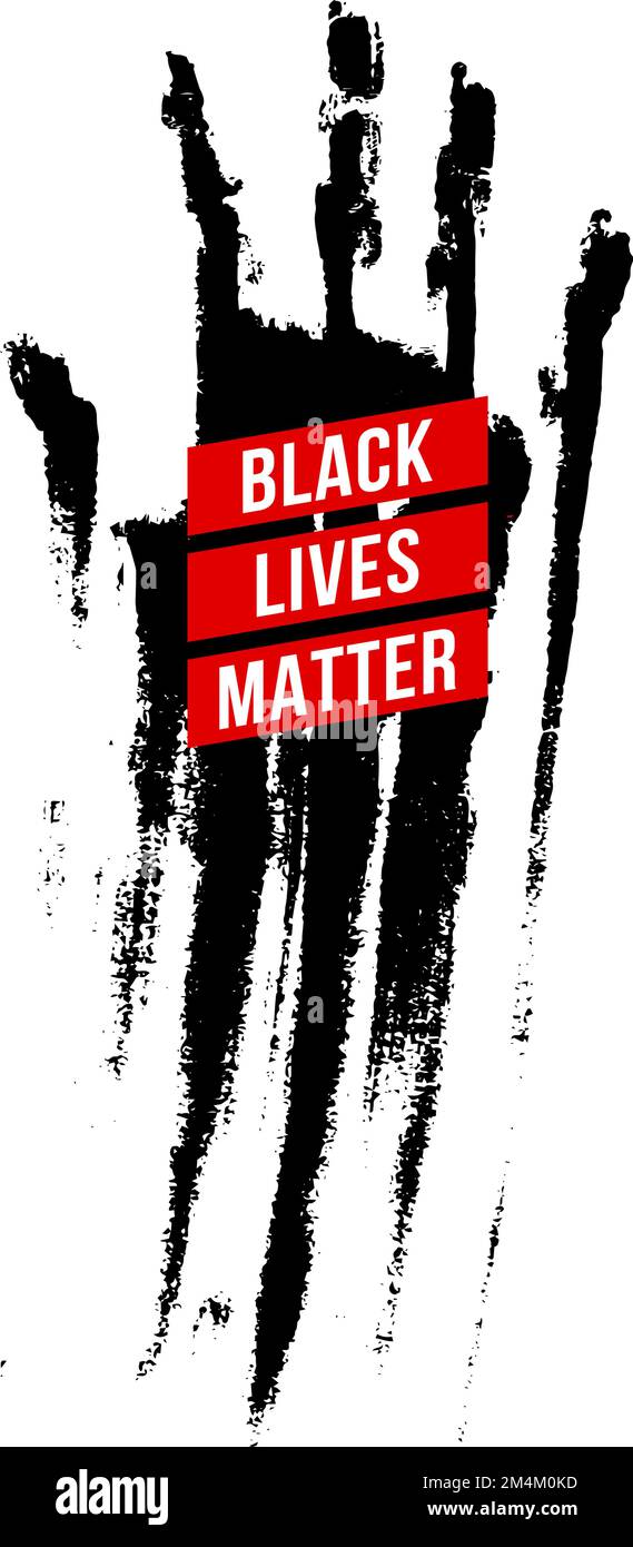 Black Bloody Hand, Design Concept for Stand Against Racial Injustice ...